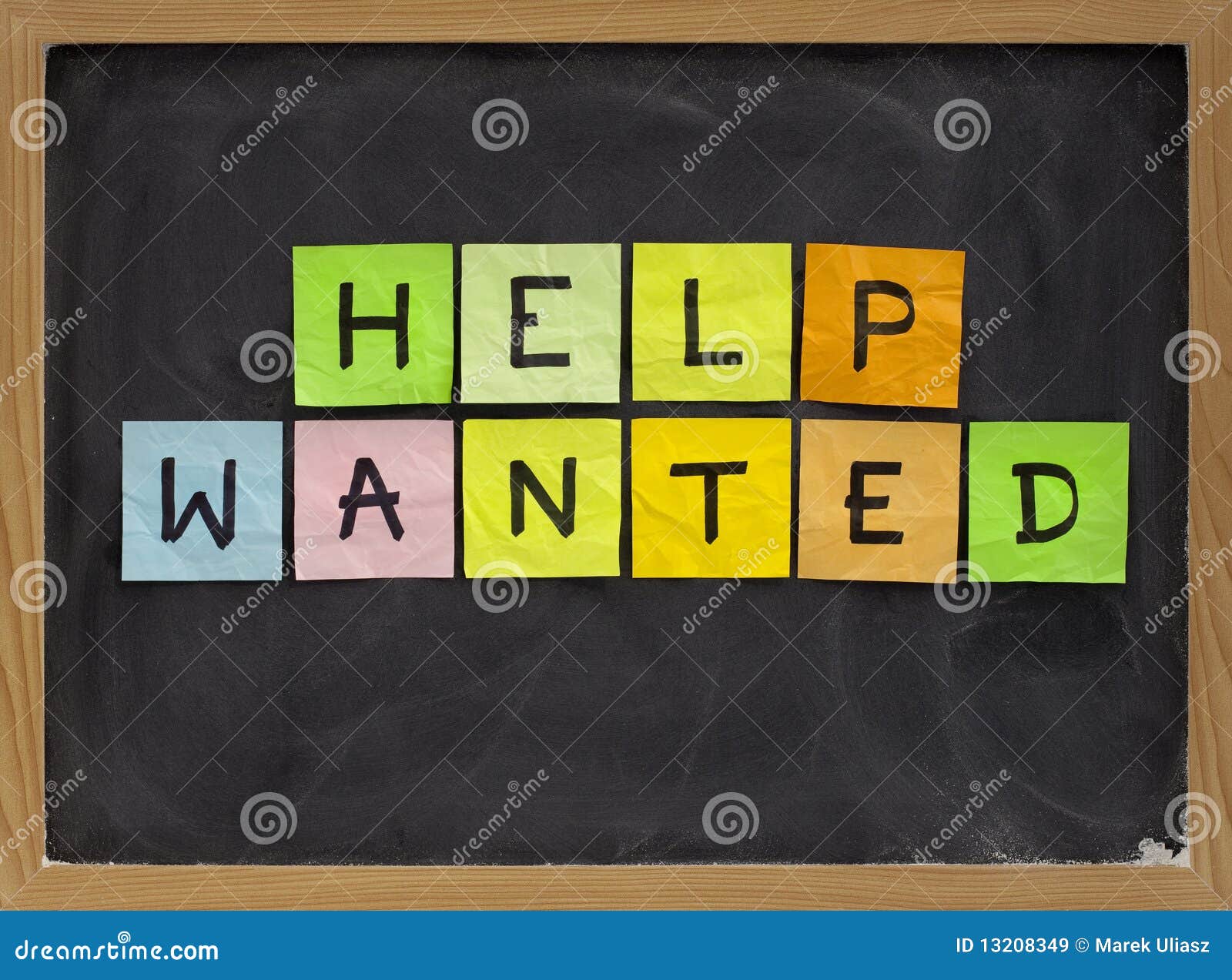 Help wanted stock image. Image of colorful, frame, wanted - 13208349
