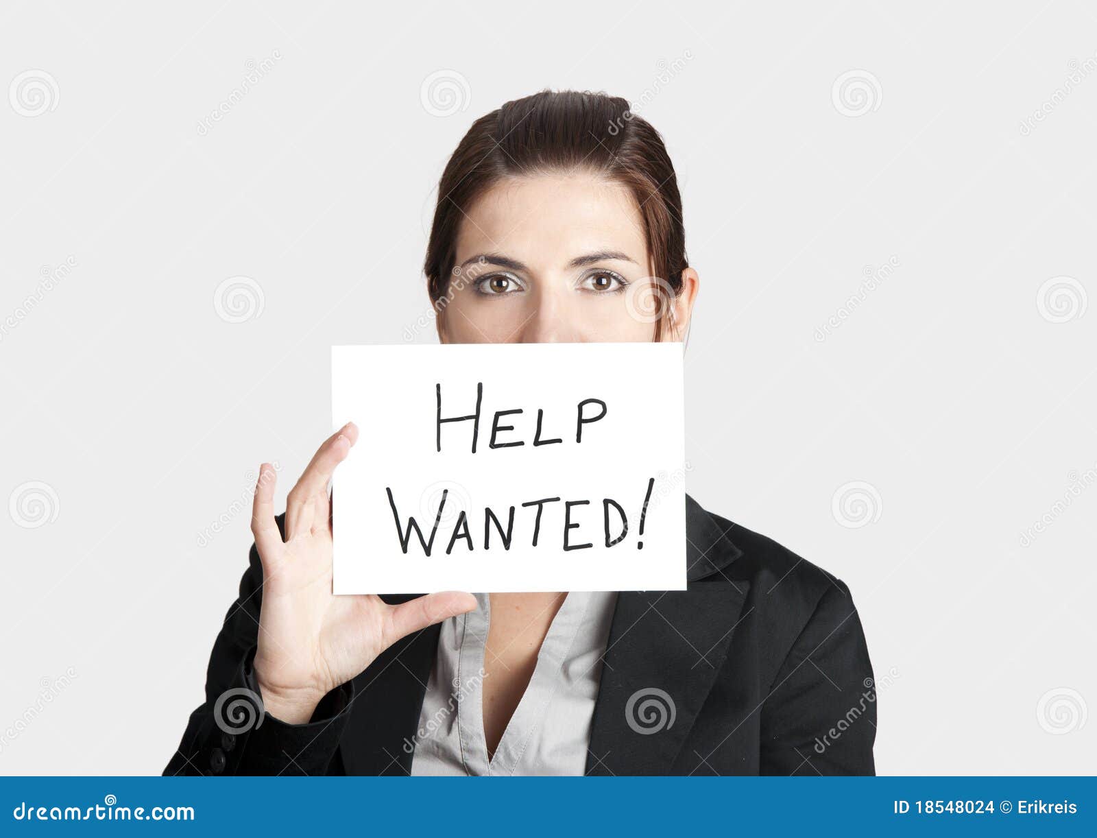 Help Wanted! stock photo. Image of entrepreneur, office - 18548024