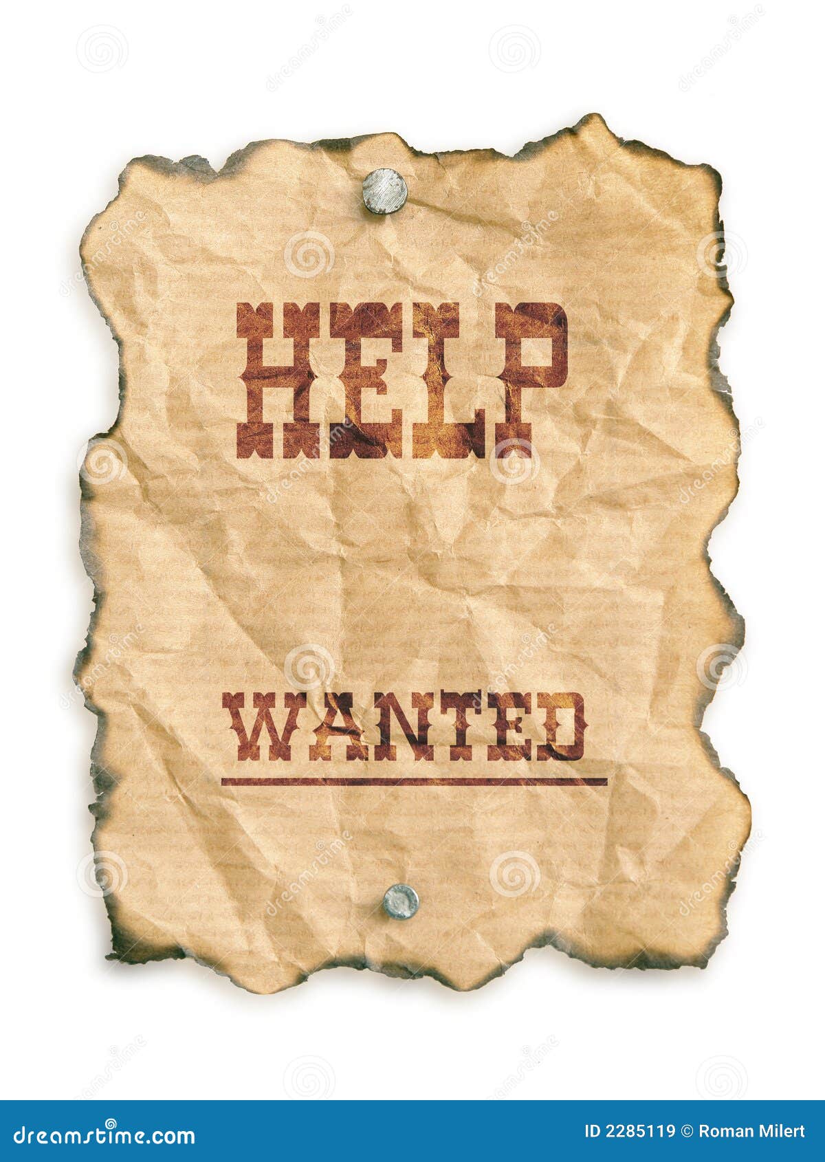 Help wanted stock illustration. Illustration of faded - 2285119