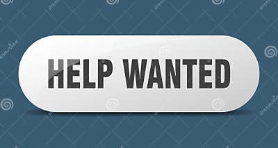 Help Wanted Button. Help Wanted Sign. Key. Push Button Stock Vector ...
