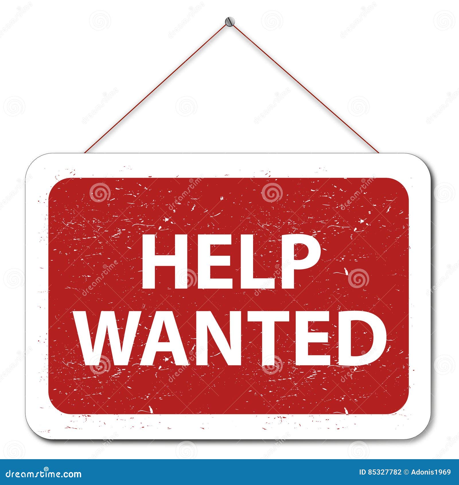 Help Wanted Sign Displays Employment And Wanting Assistance Royalty ...