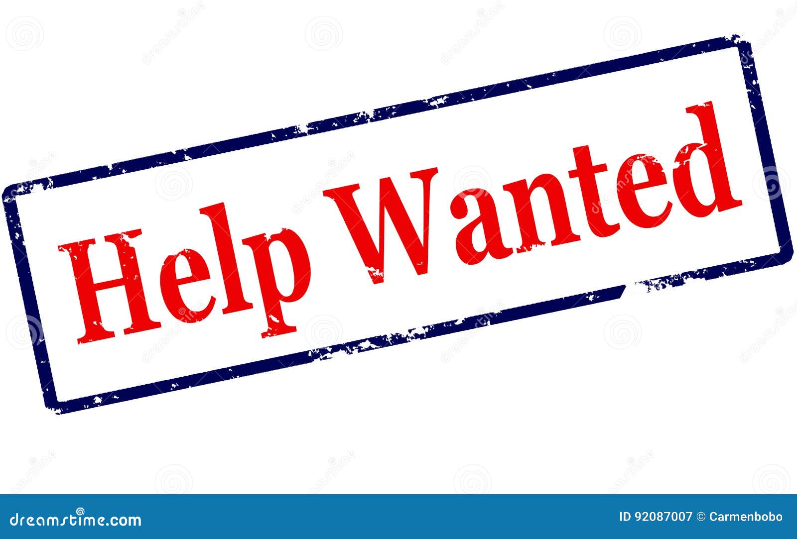 Help wanted stock illustration. Illustration of grunge - 92087007