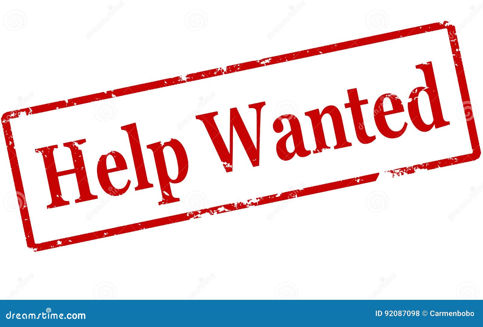 Help wanted stock illustration. Illustration of hepl - 92087098