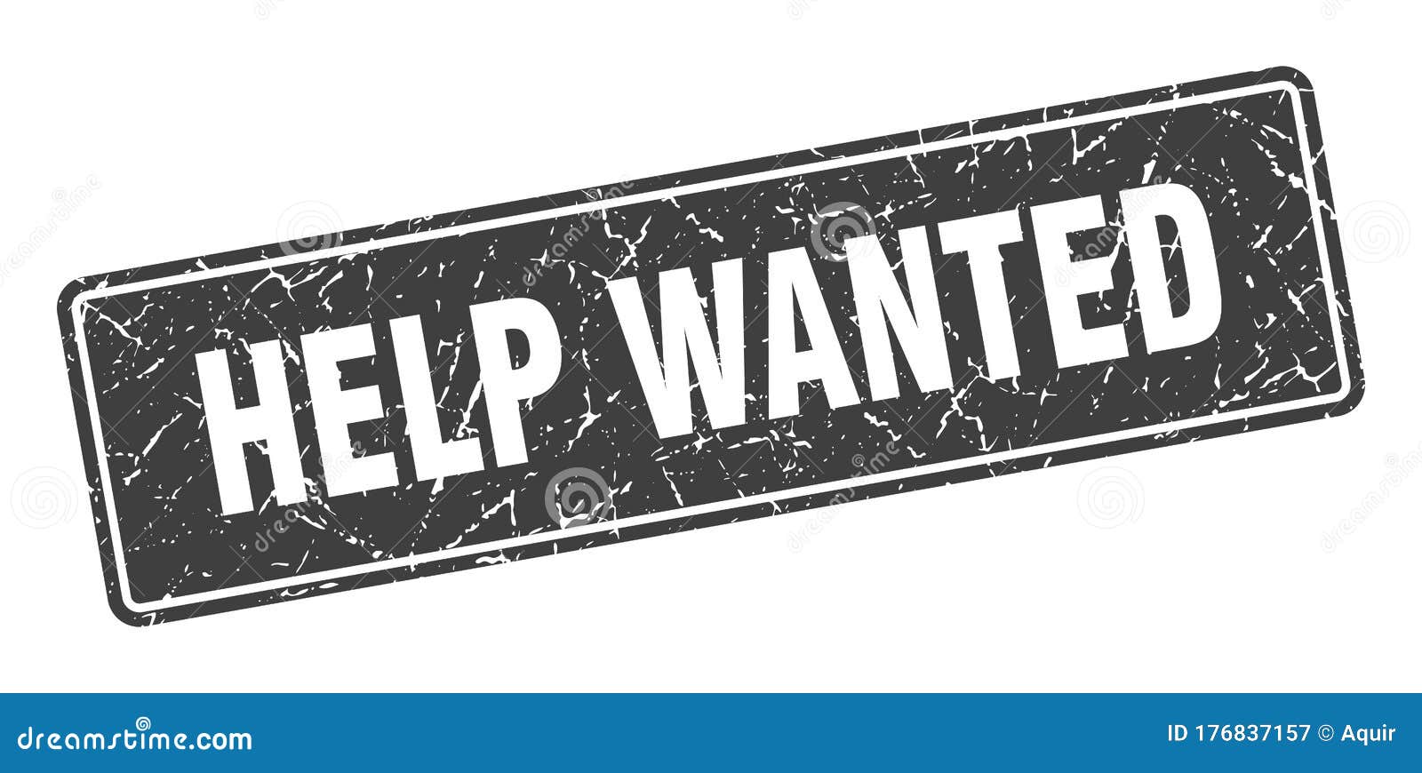 Help Wanted Sign. Help Wanted Grunge Stamp Stock Vector - Illustration ...