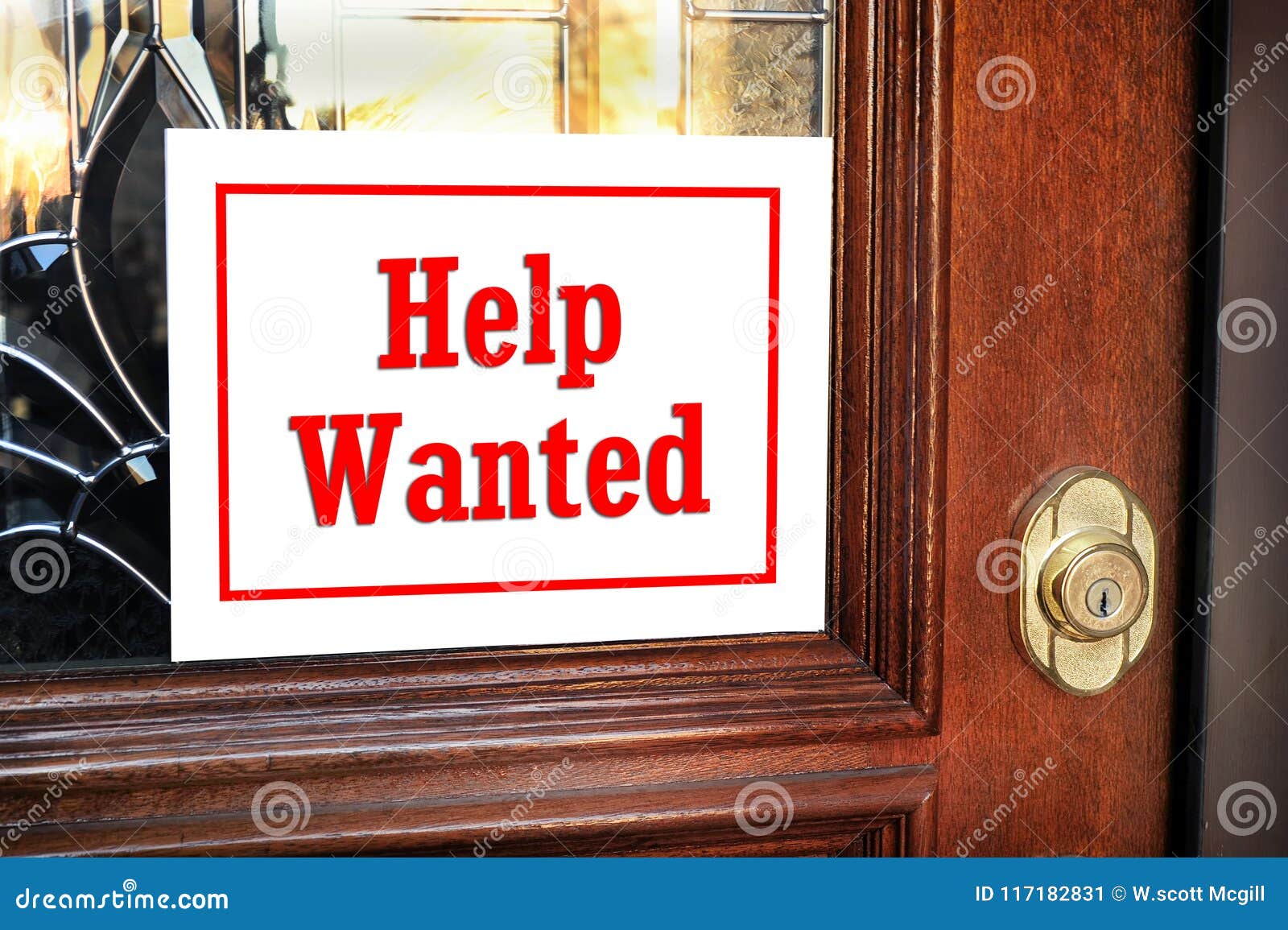 Help Wanted Sign,restaurant Or Cafe Looking For Staff After Corona ...