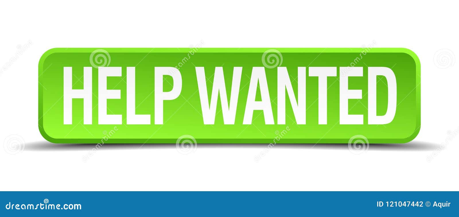 Help wanted button stock vector. Illustration of icon - 121047442