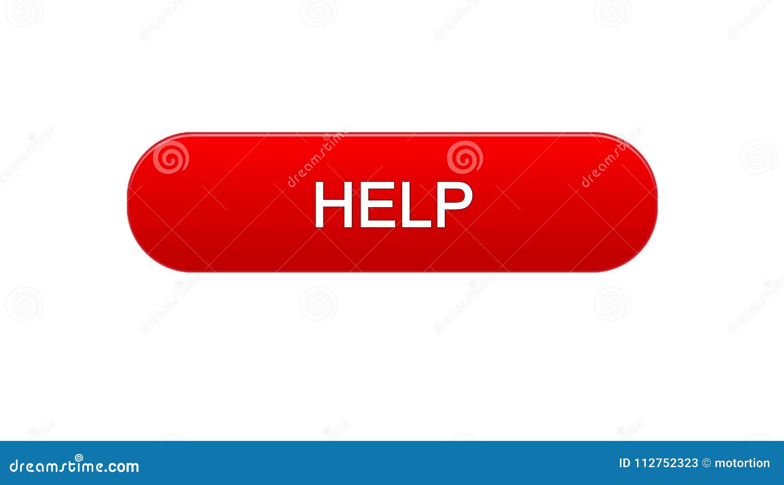 Help Web Interface Button Red Color, Support Online, Assistance ...