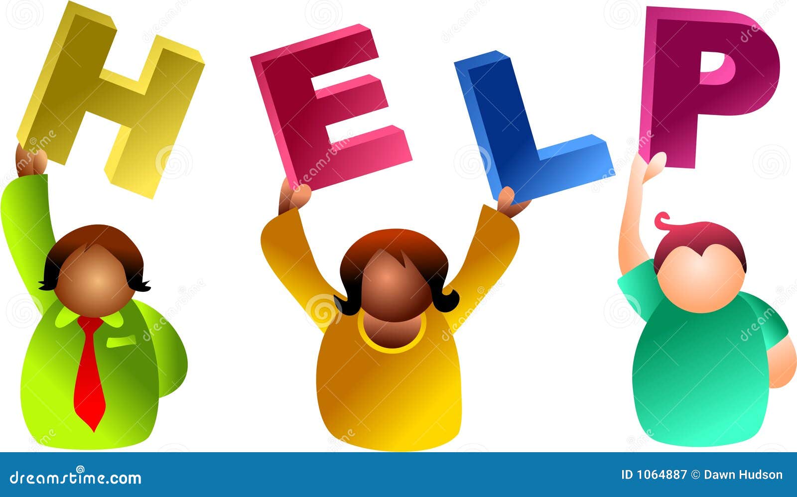 Help word stock illustration. Illustration of illustrations - 1064887