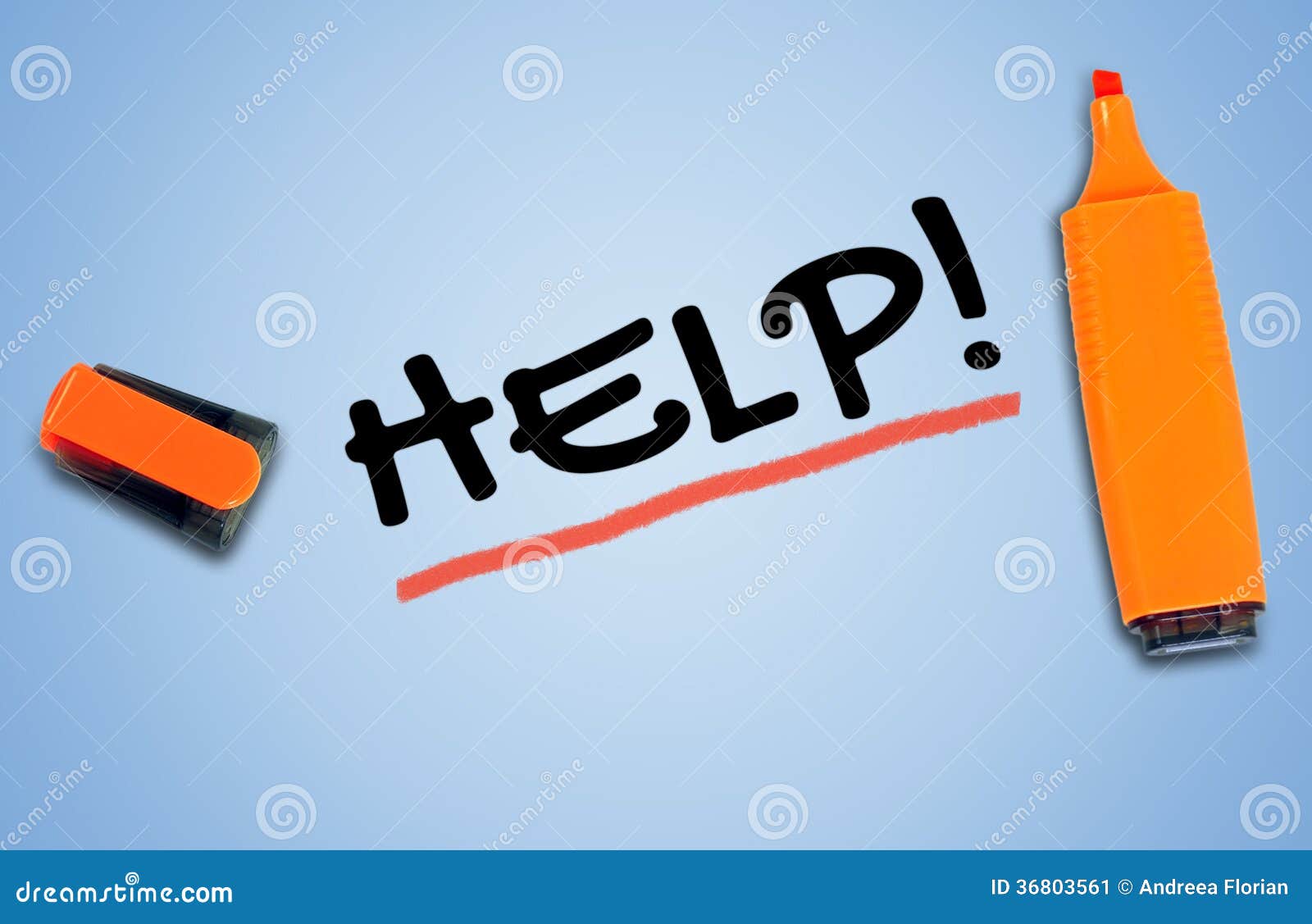 Help word stock image. Image of concept, marker, protection - 36803561