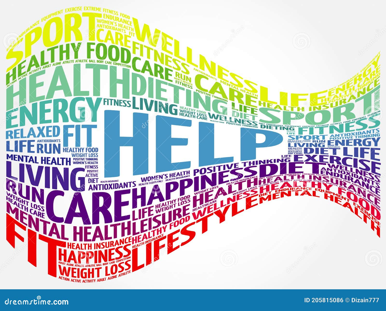 HELP word cloud background stock illustration. Illustration of proinent ...