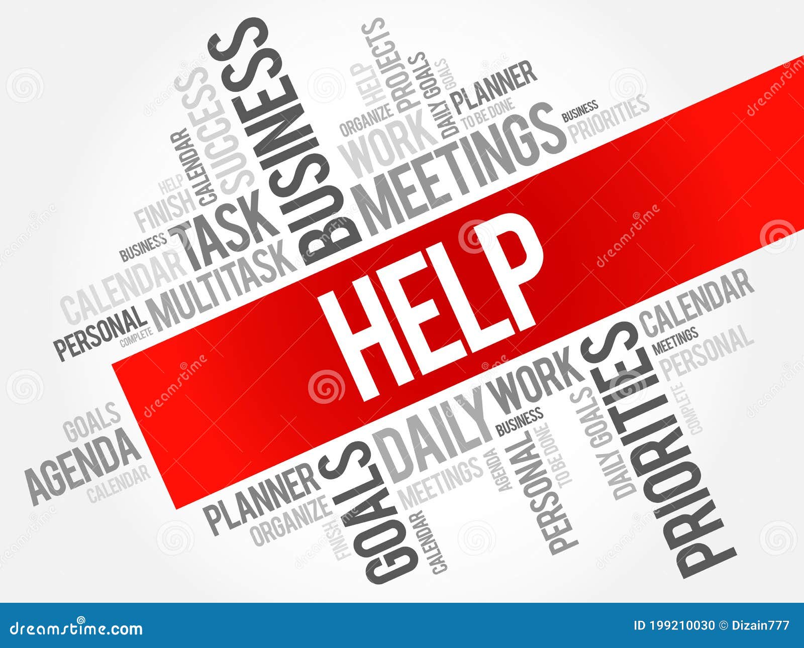 HELP word cloud collage stock illustration. Illustration of complete ...