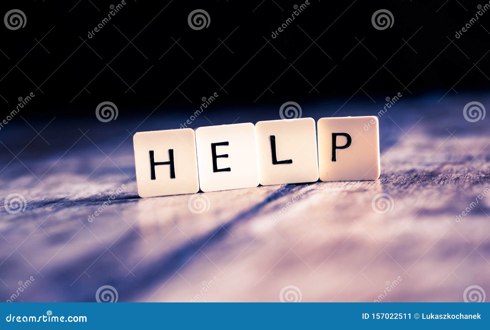 Help Word Made of Tiles on Dark Wooden Background Stock Image - Image ...