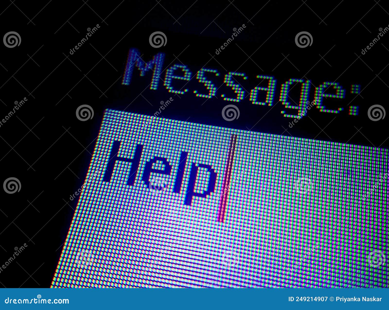 Help Written on Mobile Screen Stock Image - Image of monitor, word ...