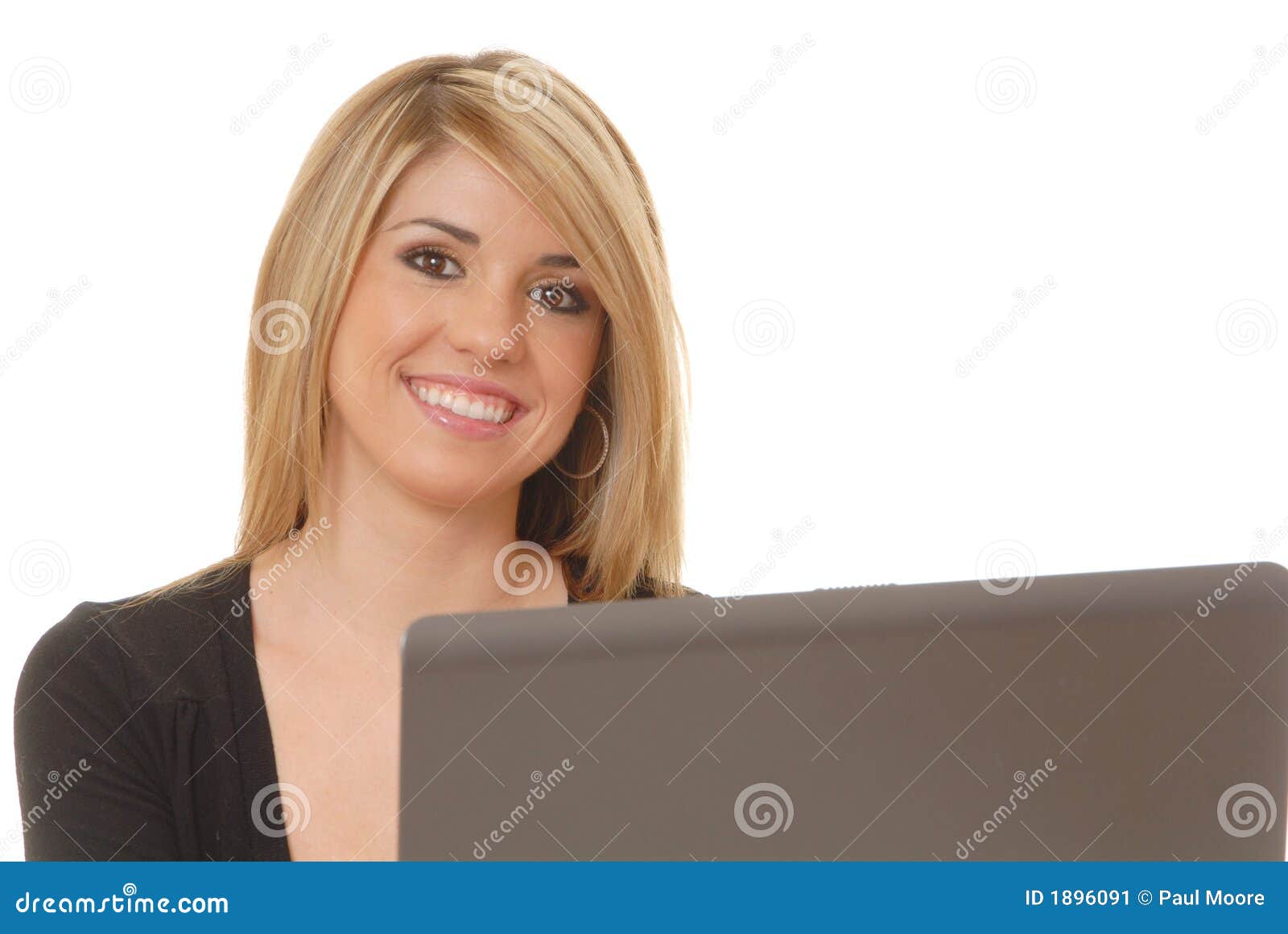 Helpdesk Girl 214 stock image. Image of telemarketing - 1896091
