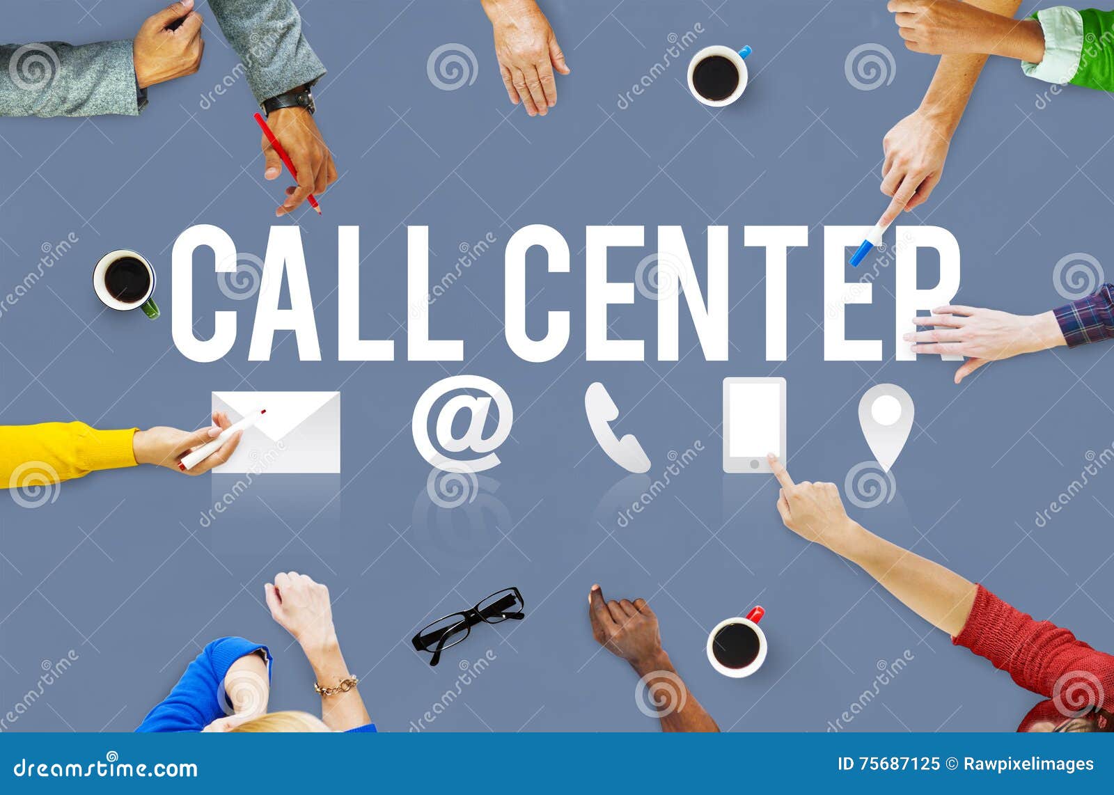Helpdesk Support Information Support Concept Stock Image - Image of ...