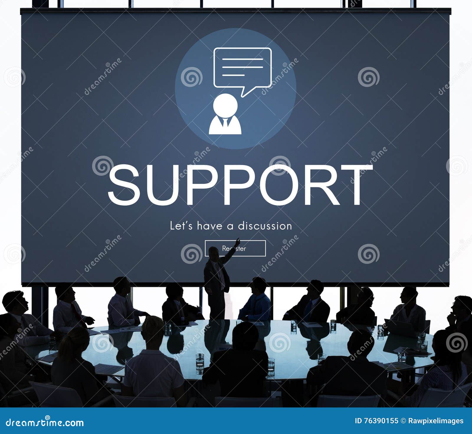 Helpdesk Support Information Support Concept Stock Image - Image of ...
