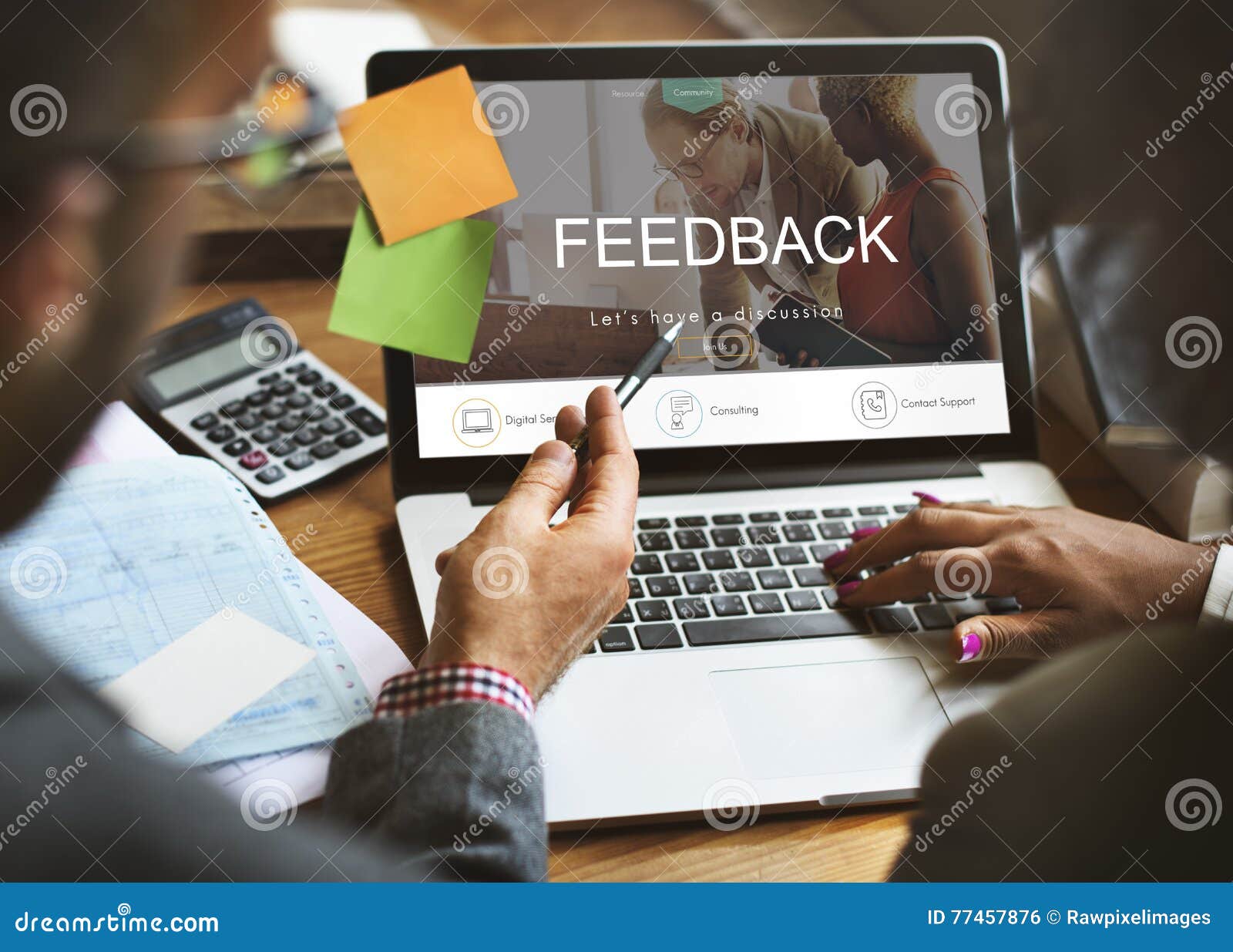 Helpdesk Support Information Support Concept Stock Photo - Image of ...