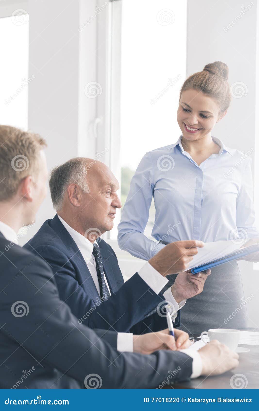 Helpful Assistant always at Hand Stock Photo - Image of board, mature ...