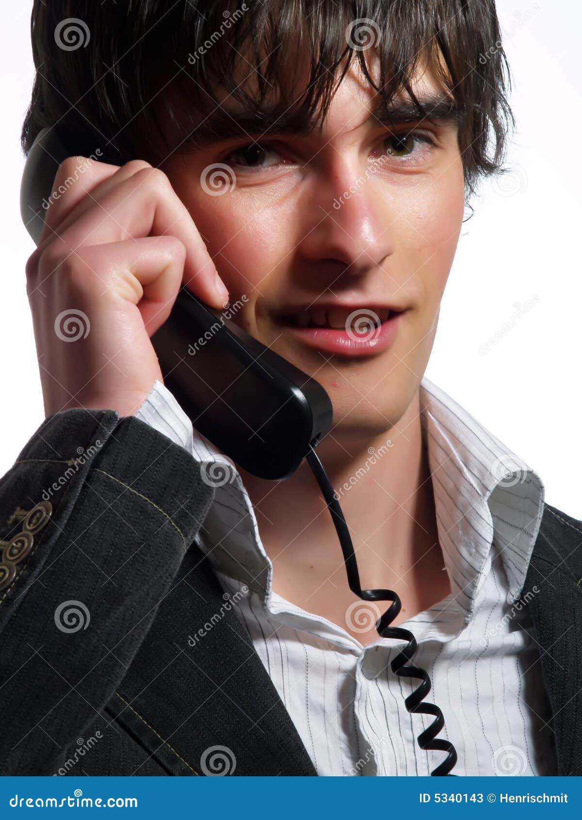 Helpful Customer Service Representative Guy Stock Image - Image of ...