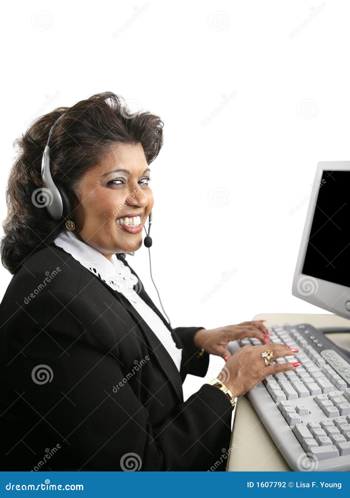 Helpful Indian Tech Support Stock Photography - Image: 1607792