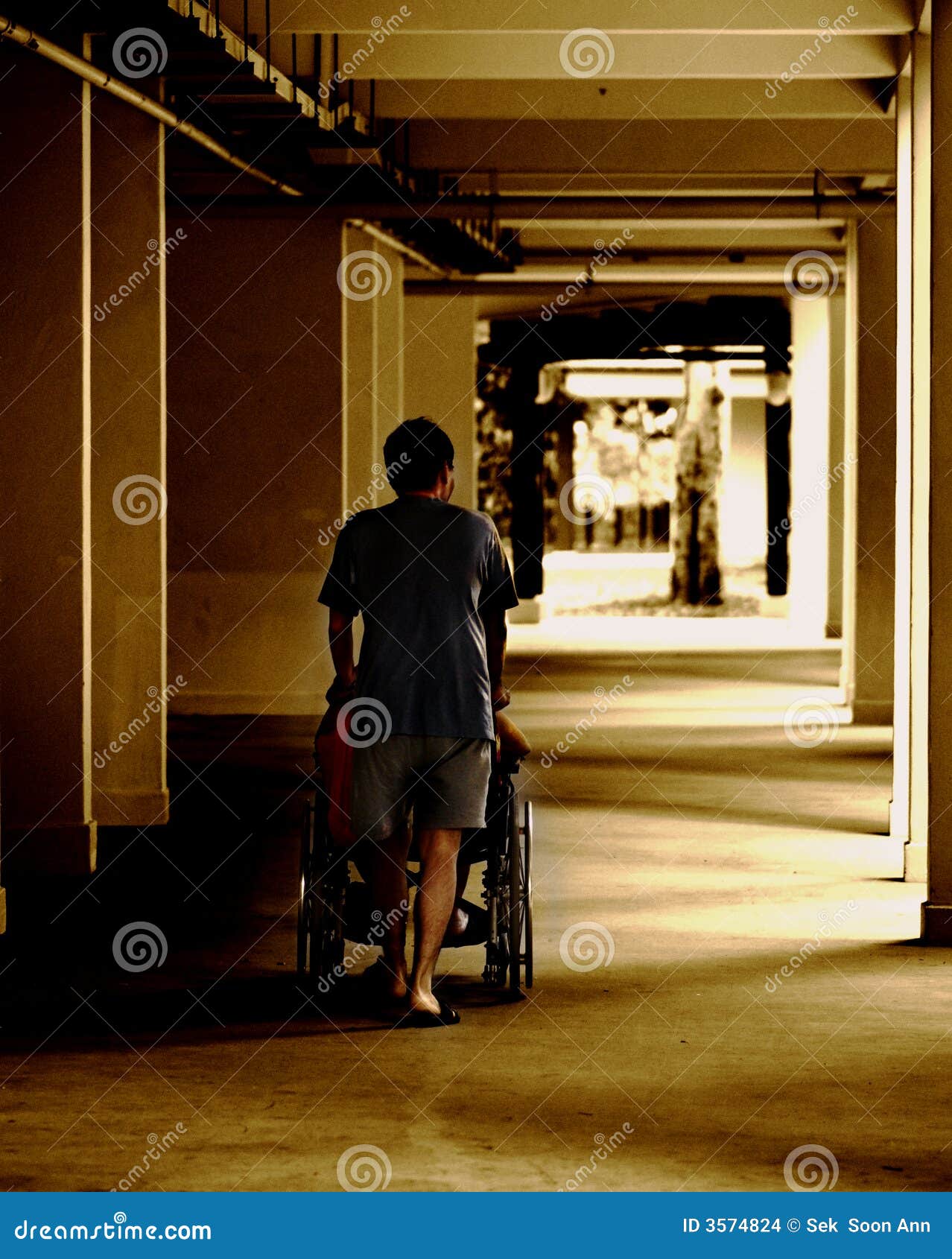 The Helpful Man stock photo. Image of dimmed, sepia, muted - 3574824