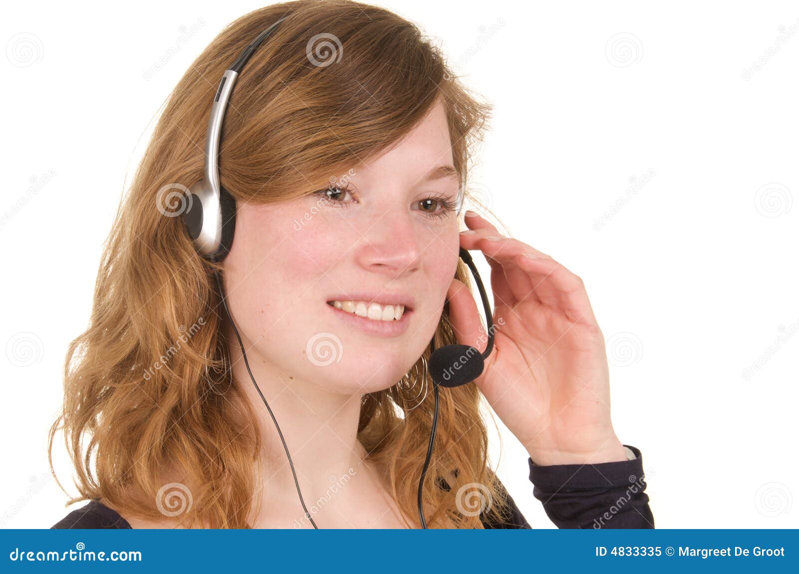 Helpful secretary stock image. Image of communication - 4833335
