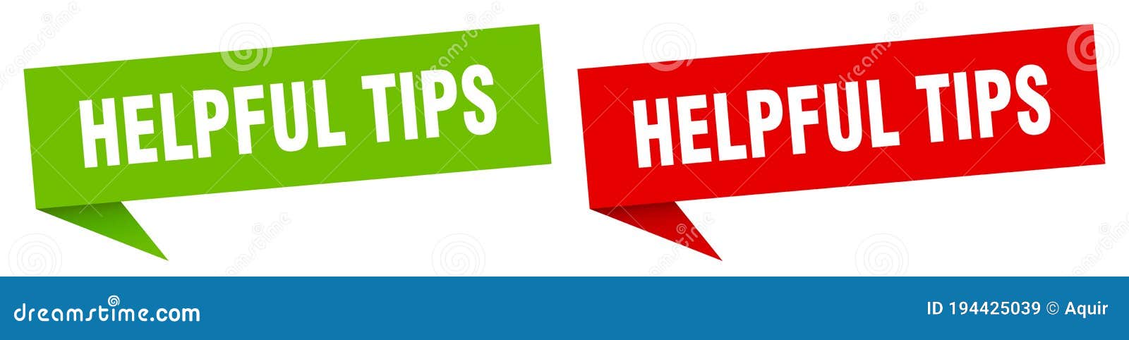 Helpful Tips Banner. Helpful Tips Speech Bubble Label Set Stock Vector ...
