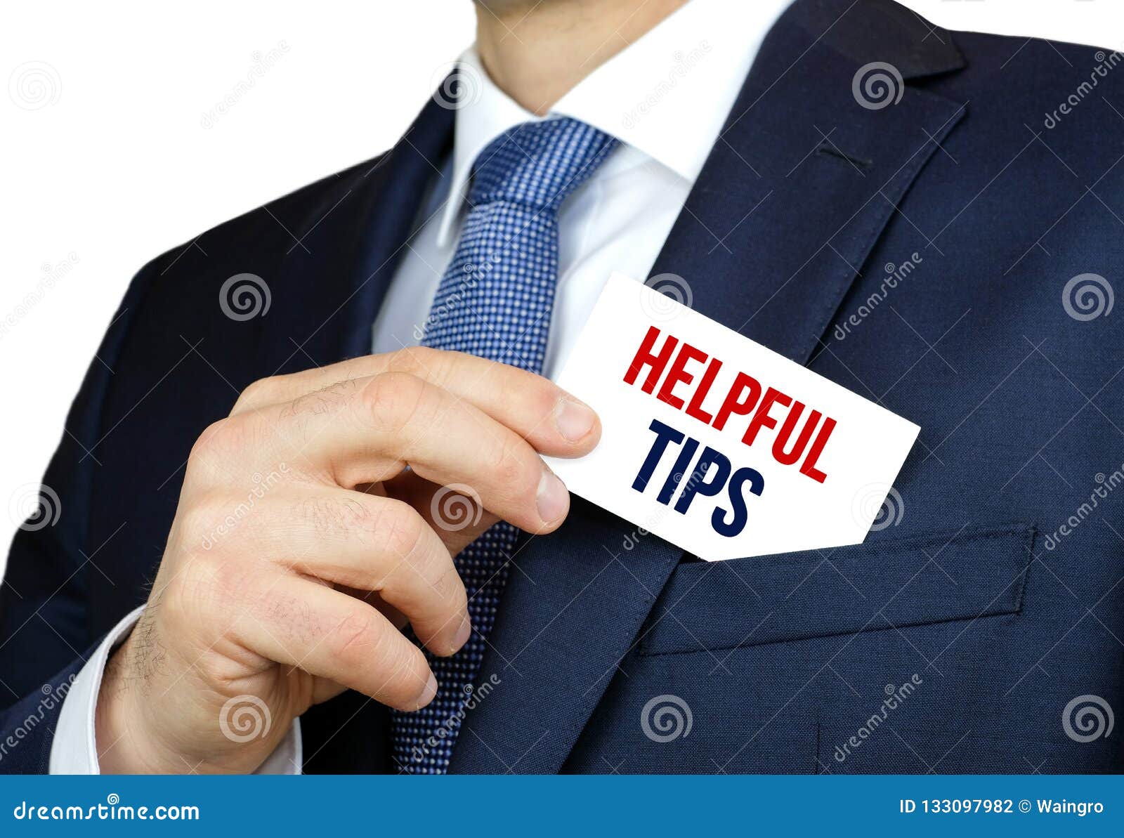 Helpful Tips - Business Card Slogan Stock Photo - Image of information ...