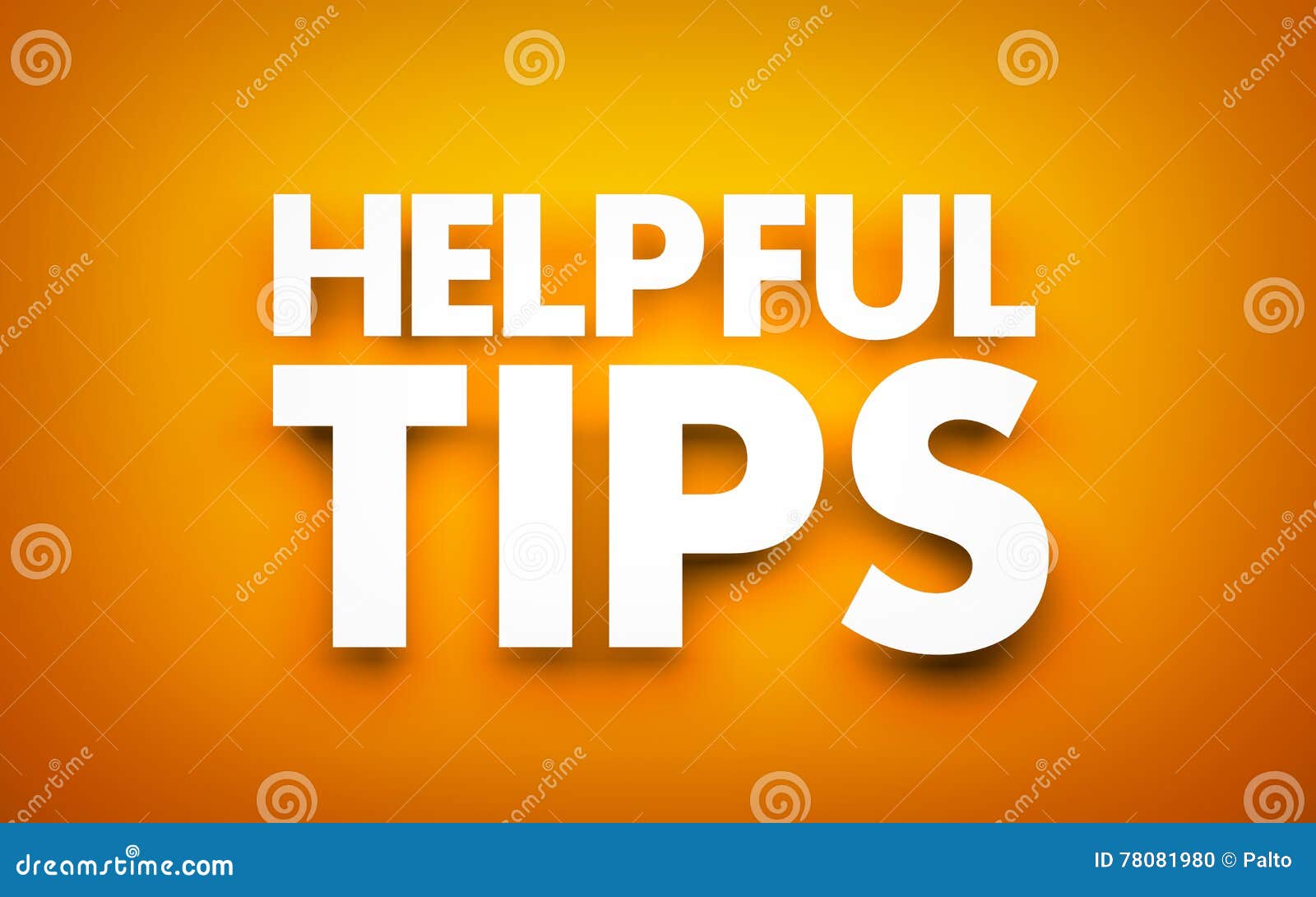 Helpful Tips. 3d Illustration Stock Illustration - Illustration of ...