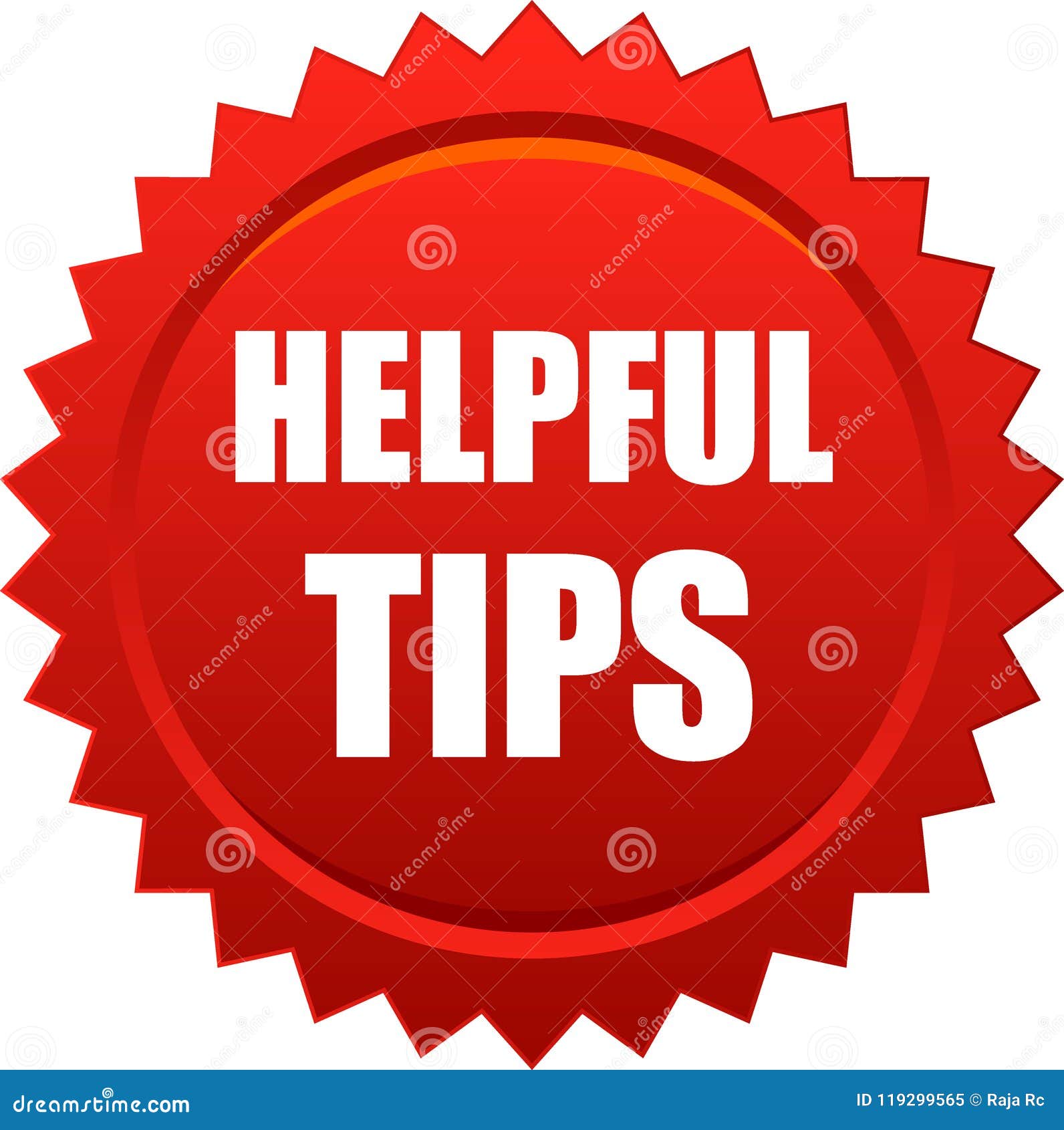 Helpful tips seal stock vector. Illustration of help - 119299565