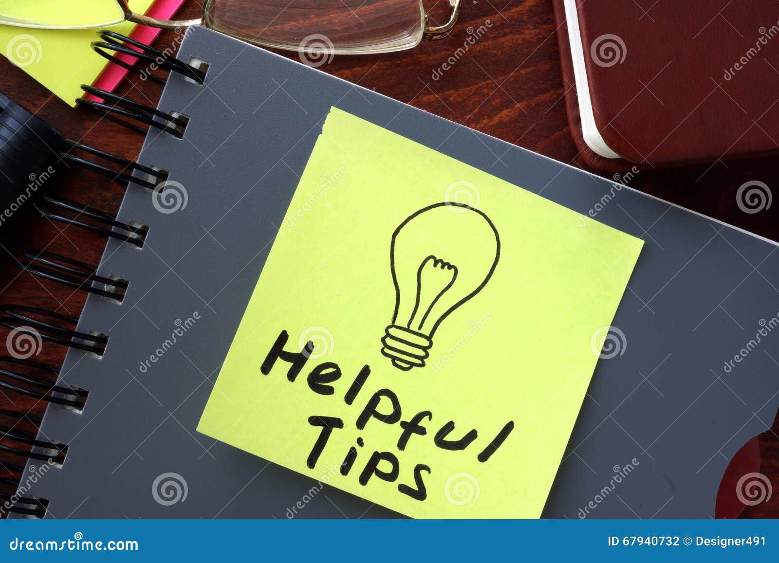 Helpful Tips Written on a Paper. Stock Photo - Image of word ...