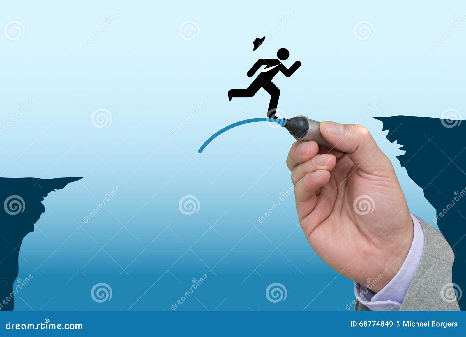 Businessman Helping Hand Jump Stock Photos - Free & Royalty-Free Stock ...
