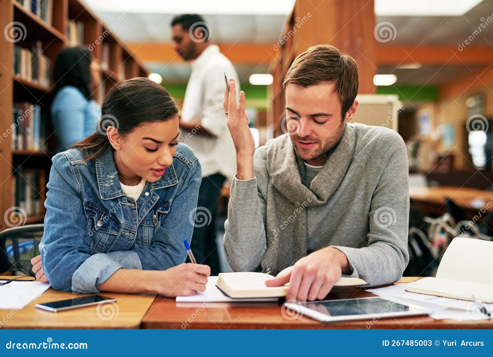 Helping Each Other Understand Their Studies Better. Two University ...