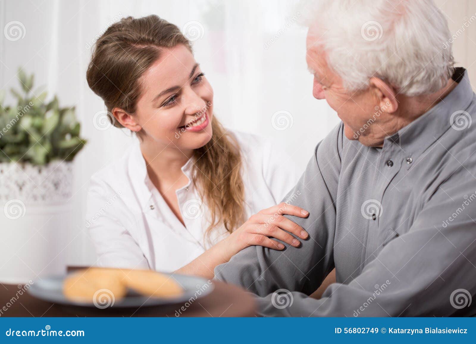 Helping elderly people stock image. Image of senility - 56802749