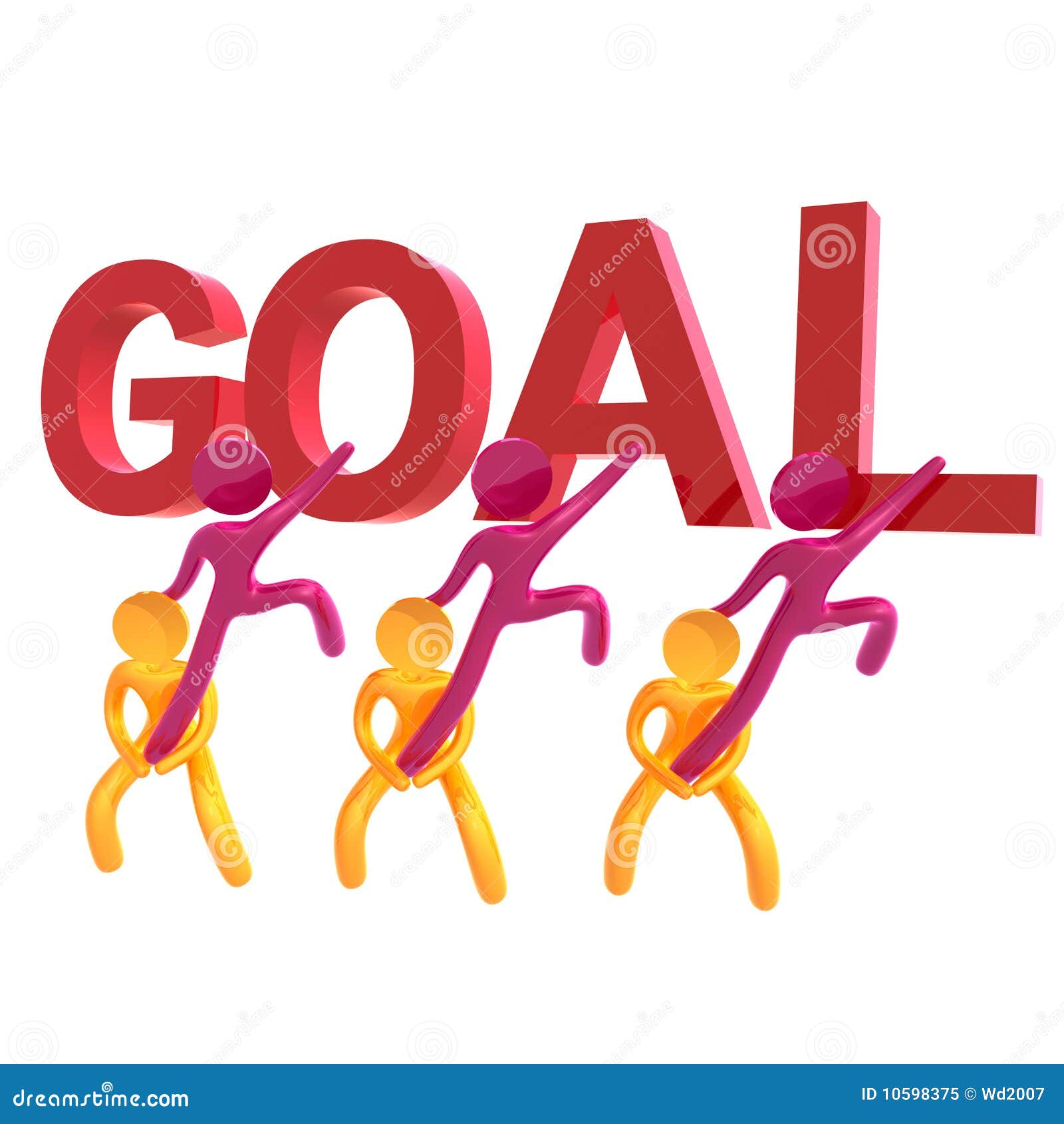 Goal Icon Comics Cloud With Halftone Shadow, Goal Shout Text In Bubble ...