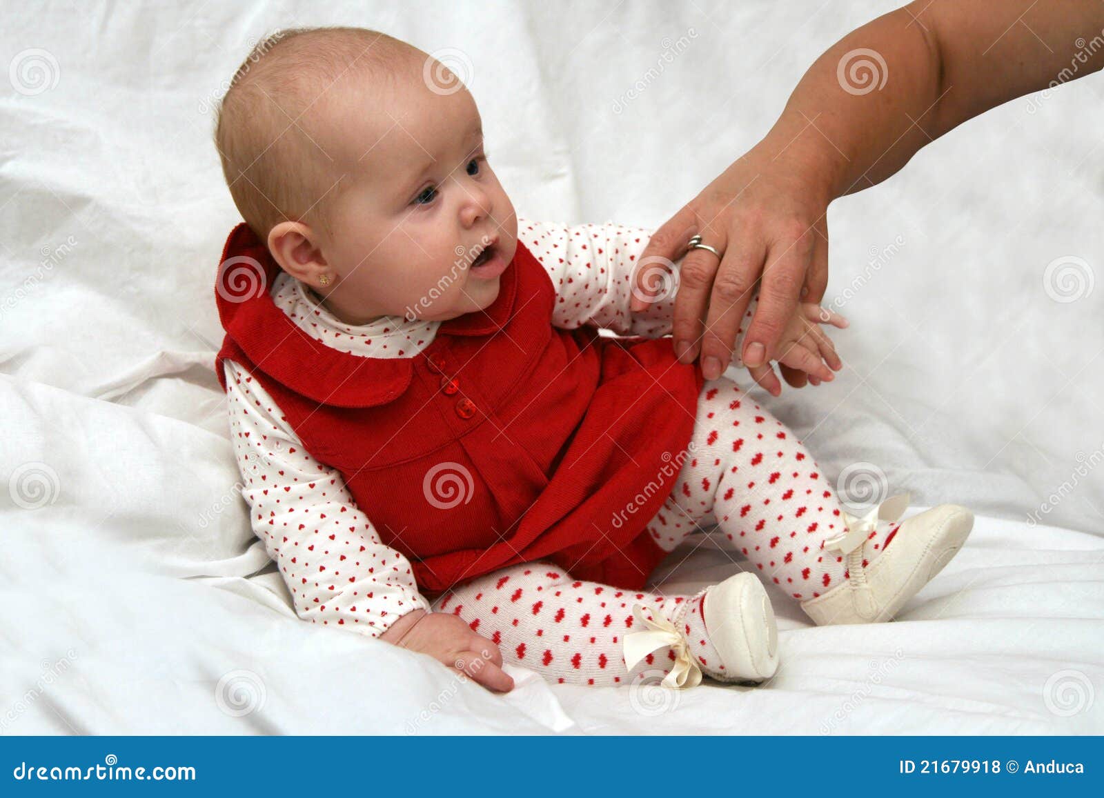 Helping hand stock photo. Image of clothes, face, infant - 21679918