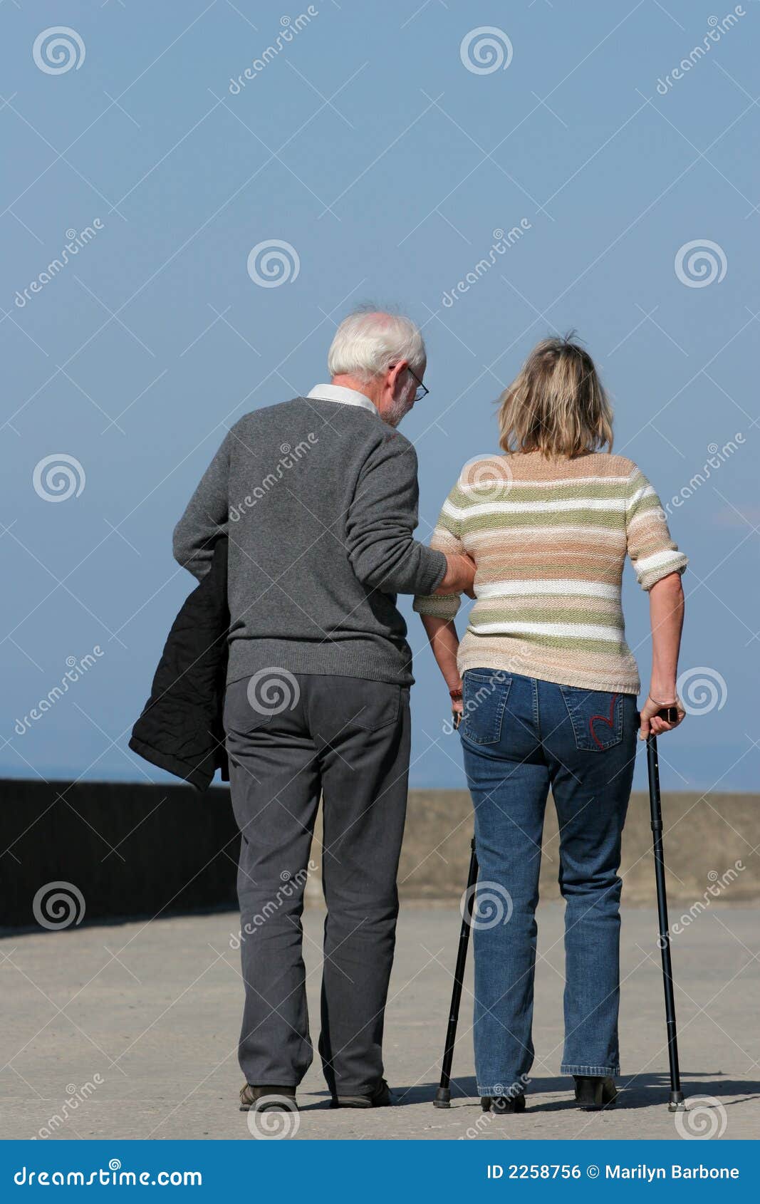 A Helping Hand stock photo. Image of help, disabled, daughter - 2258756