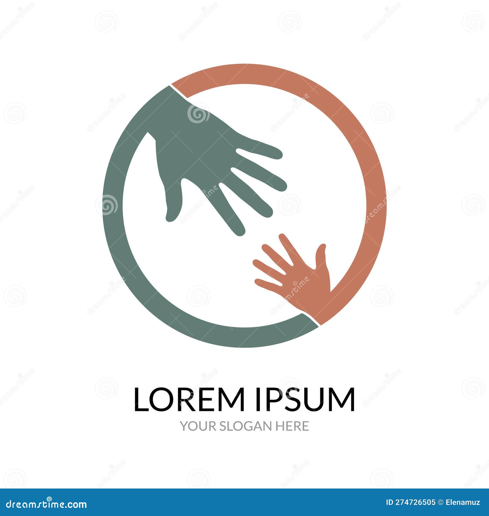 Helping Hand Concept. Gesture, Sign of Help and Hope. Two Hands Taking ...