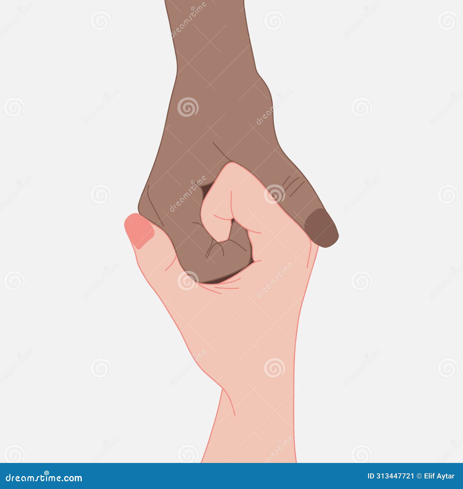 Helping Hand Concept. Gesture, Sign of Help and Hope Stock Vector ...