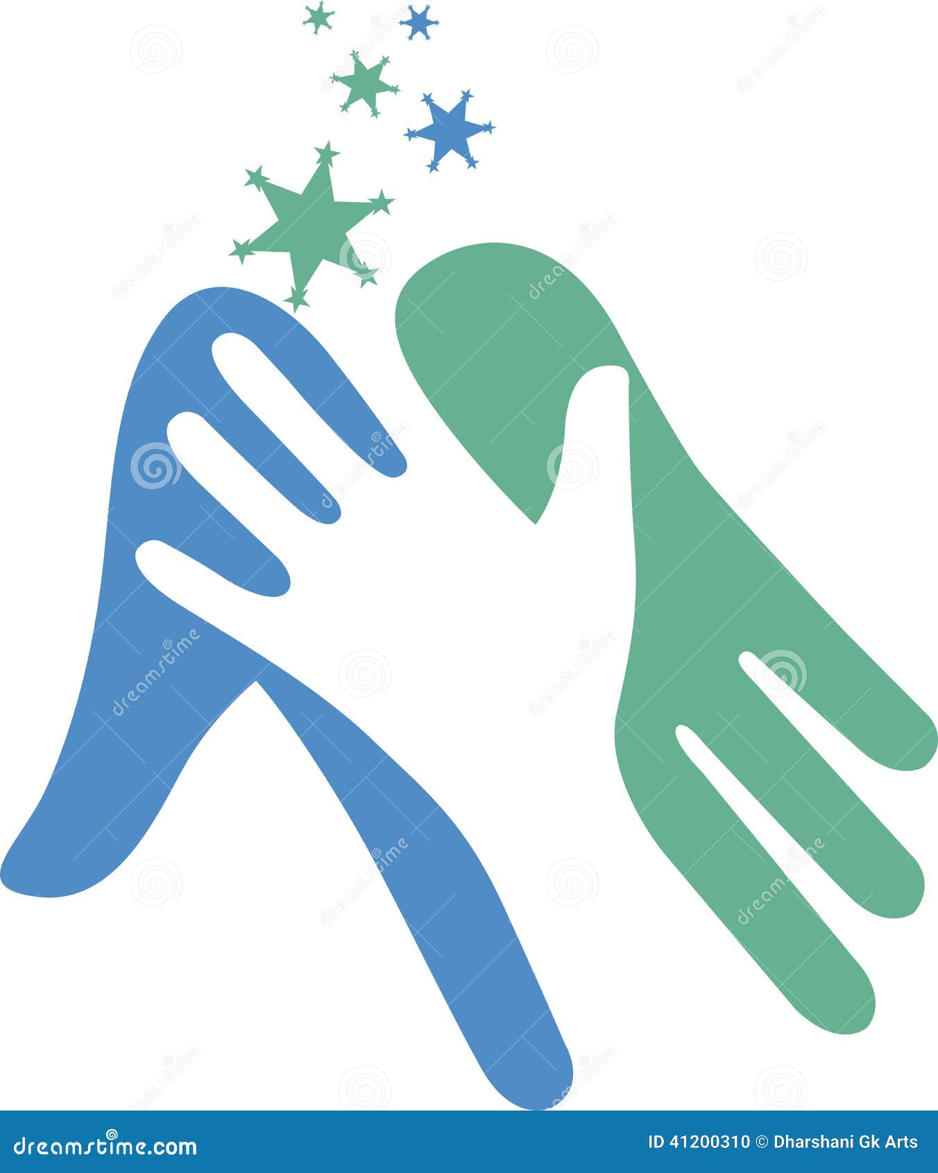 Helping Hand And Empathy Icons. Psychological Care, Empathy, And ...