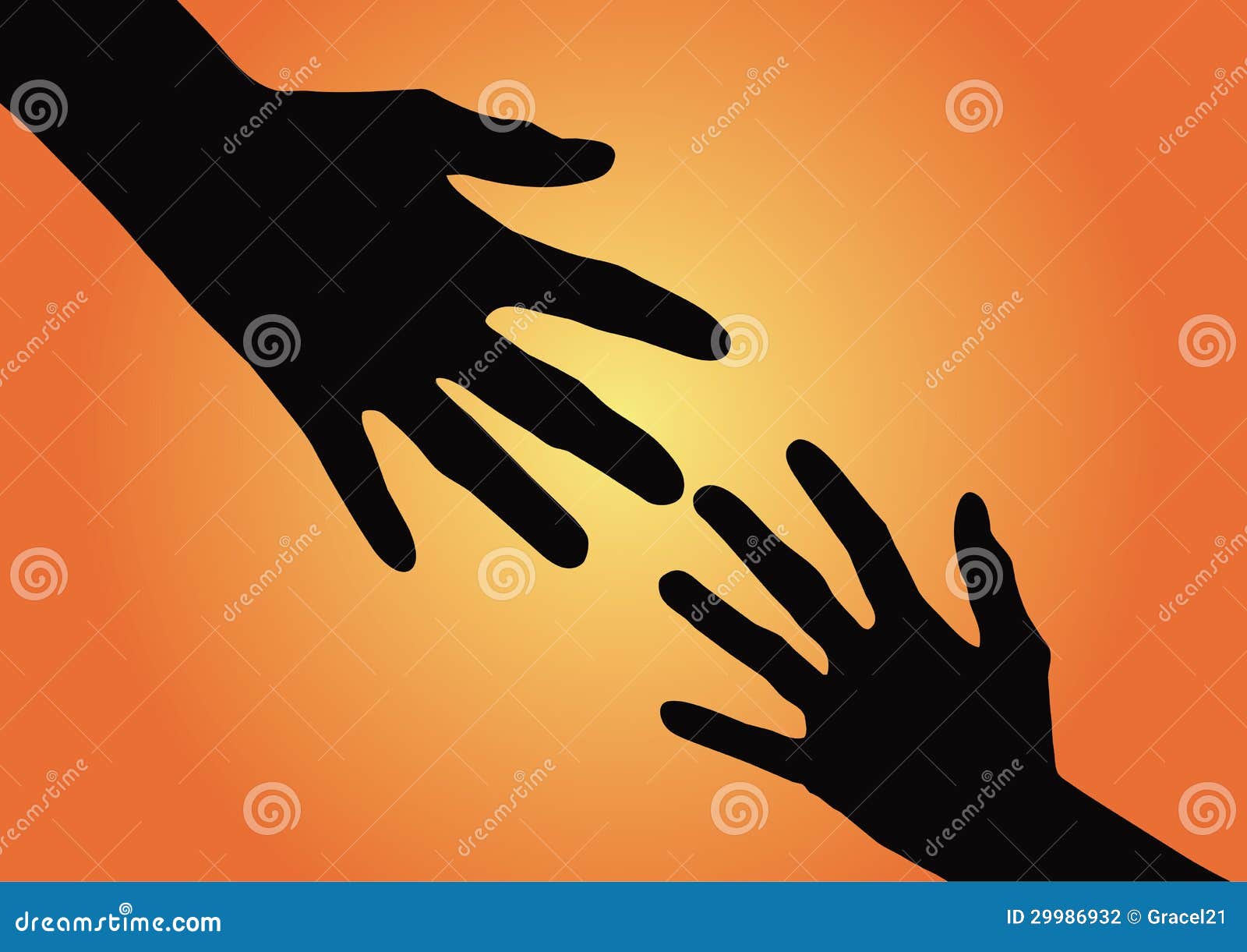 Helping Hand Illustration