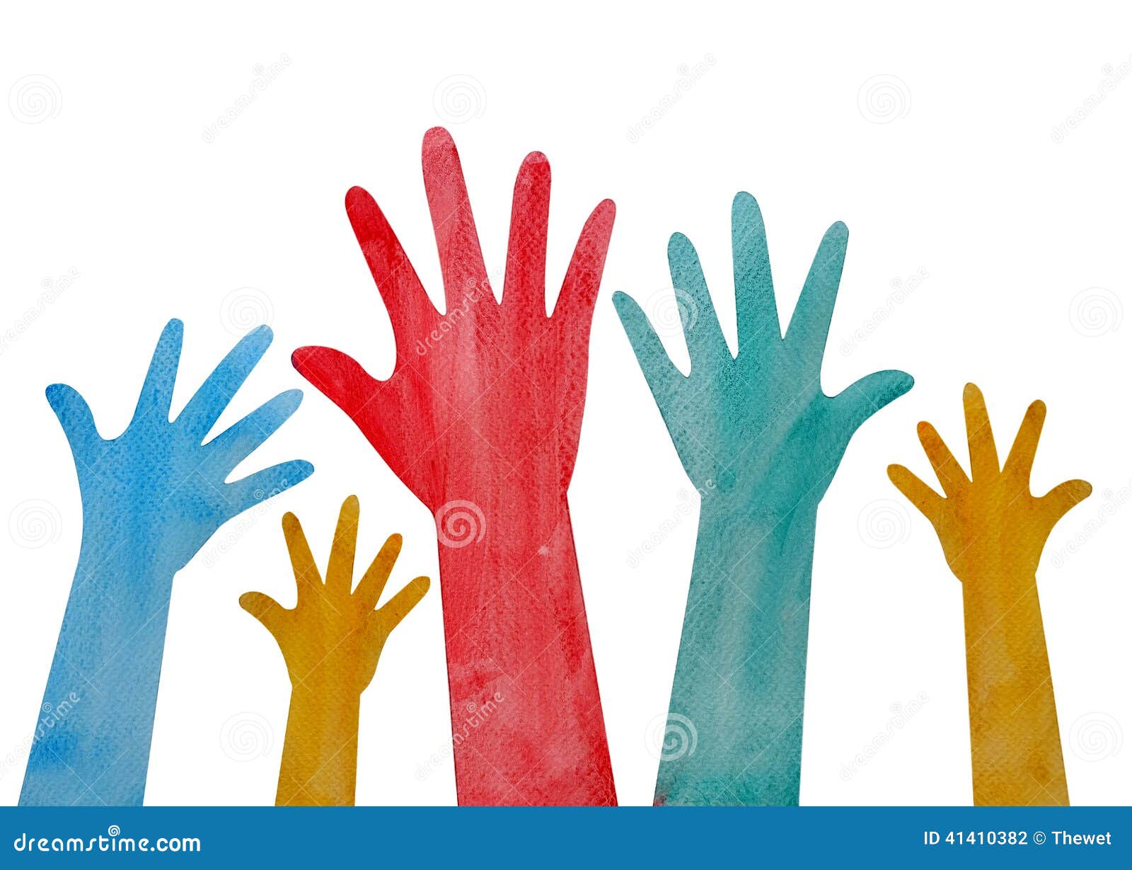Helping hand painting stock photo. Image of learning - 41410382