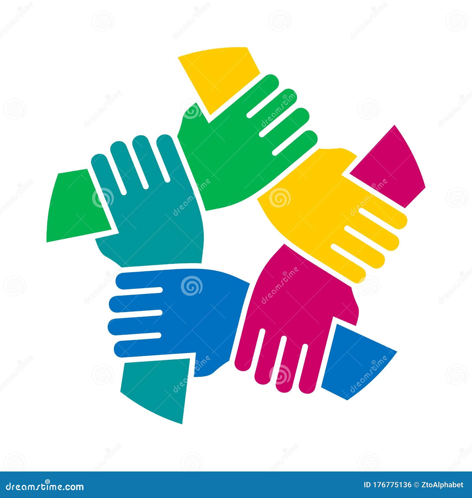 Caring And Helping Taking Care Protect Hands Logo Vector Design ...