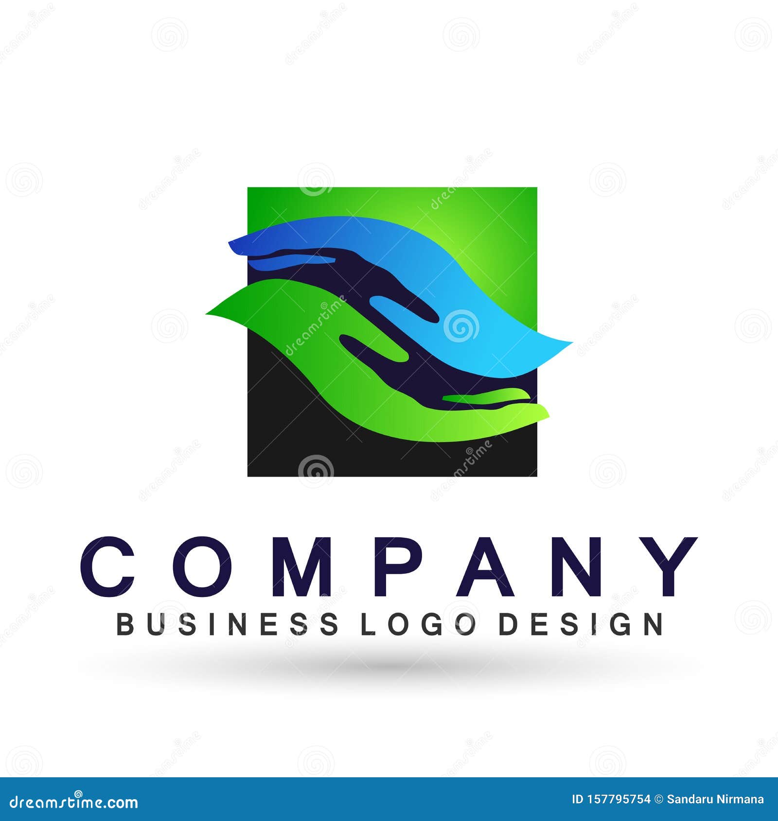 Helping Hands Care Hands Logo Icon Vector Designs on White Background ...