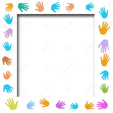 Helping hands poster stock illustration. Illustration of reach - 4858217