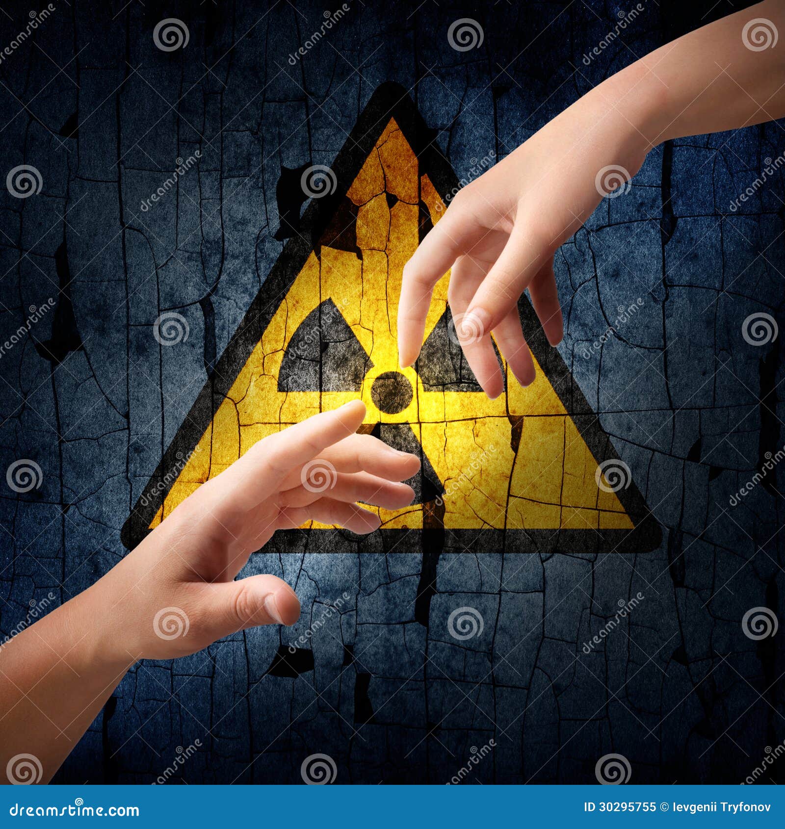 Radiation sign stock image. Image of canvas, ancient - 30295755