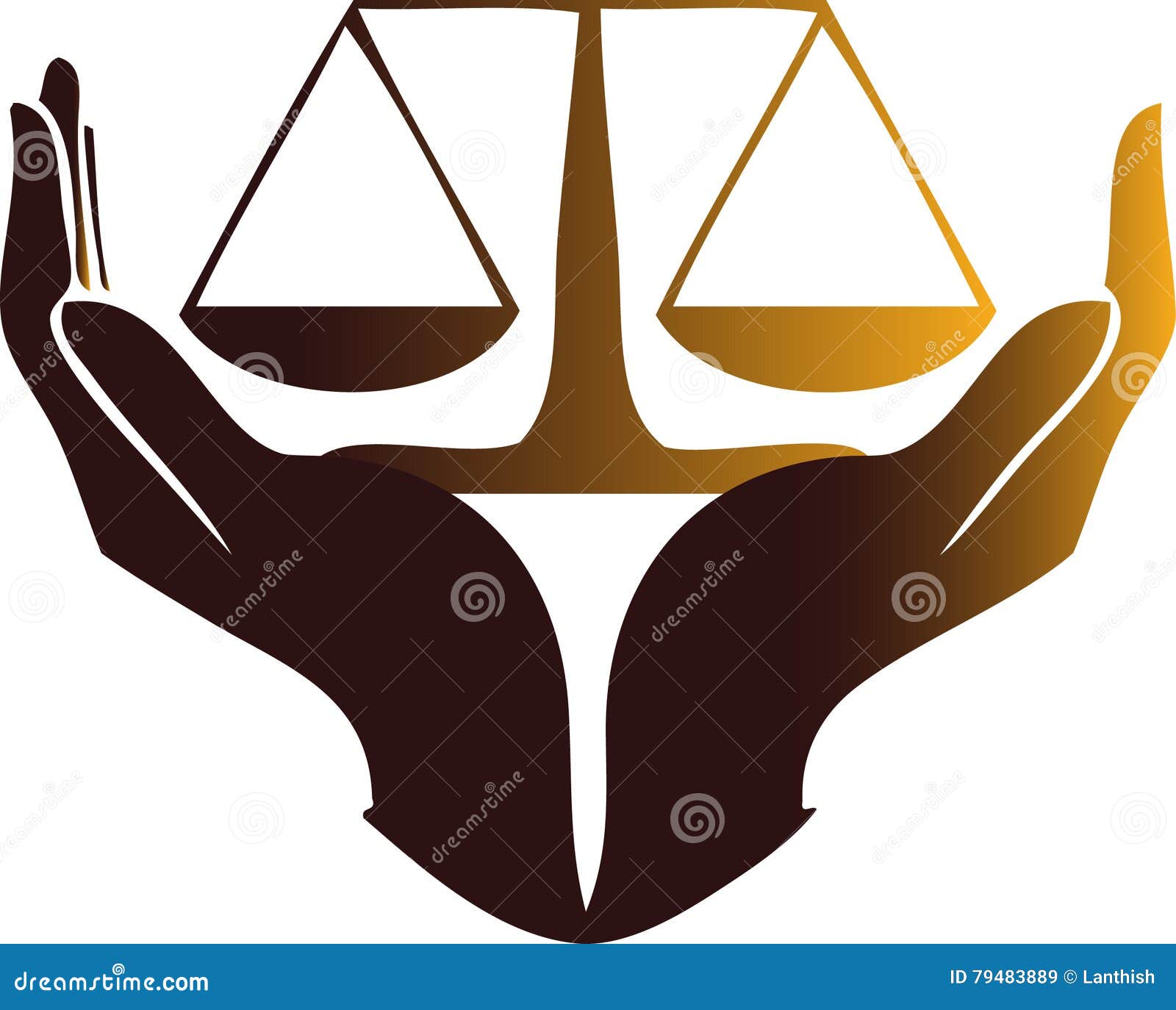 Helping Hands with Weighing Machine Stock Vector - Illustration of gold ...