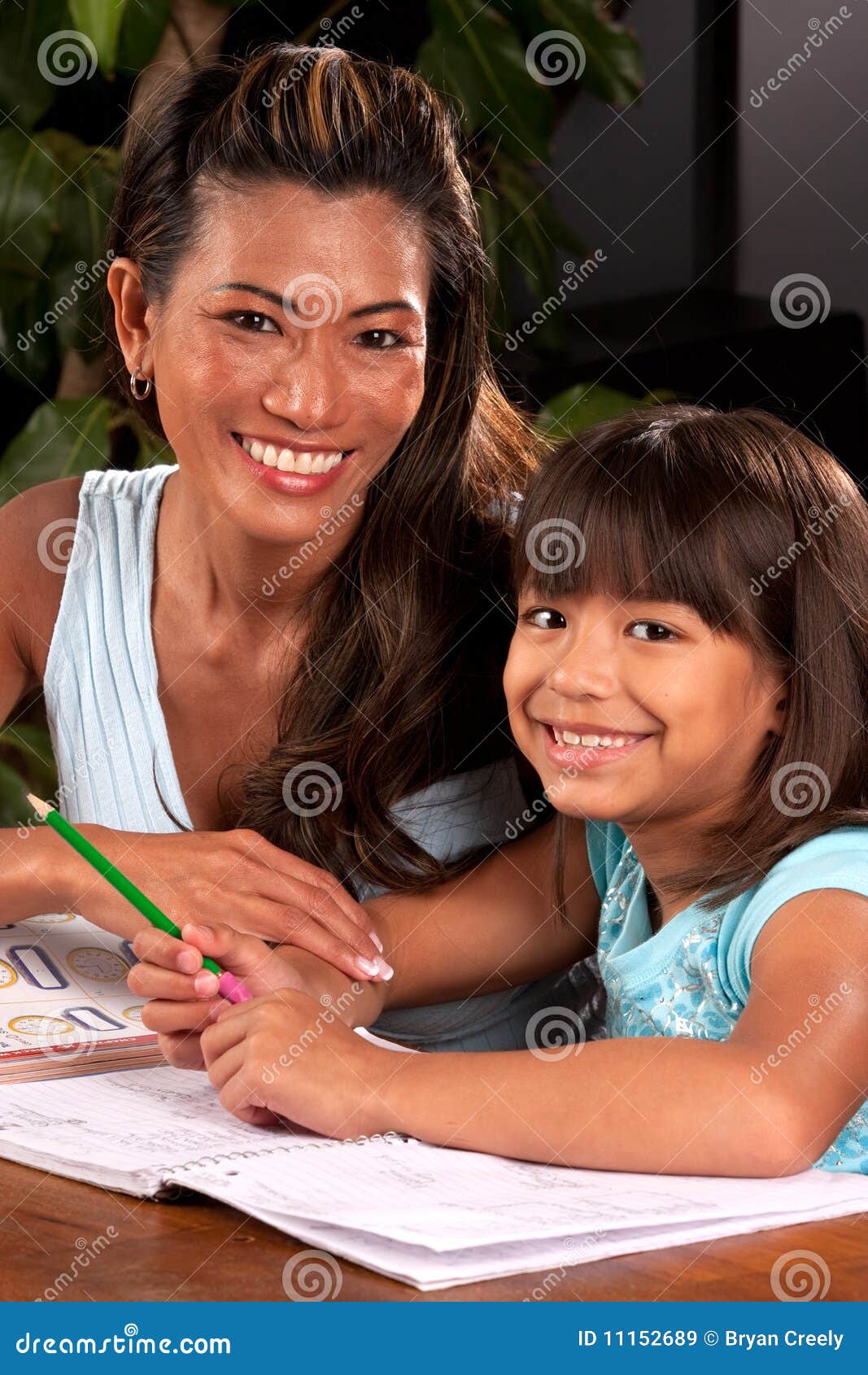 Helping with homework stock image. Image of face, education - 11152689