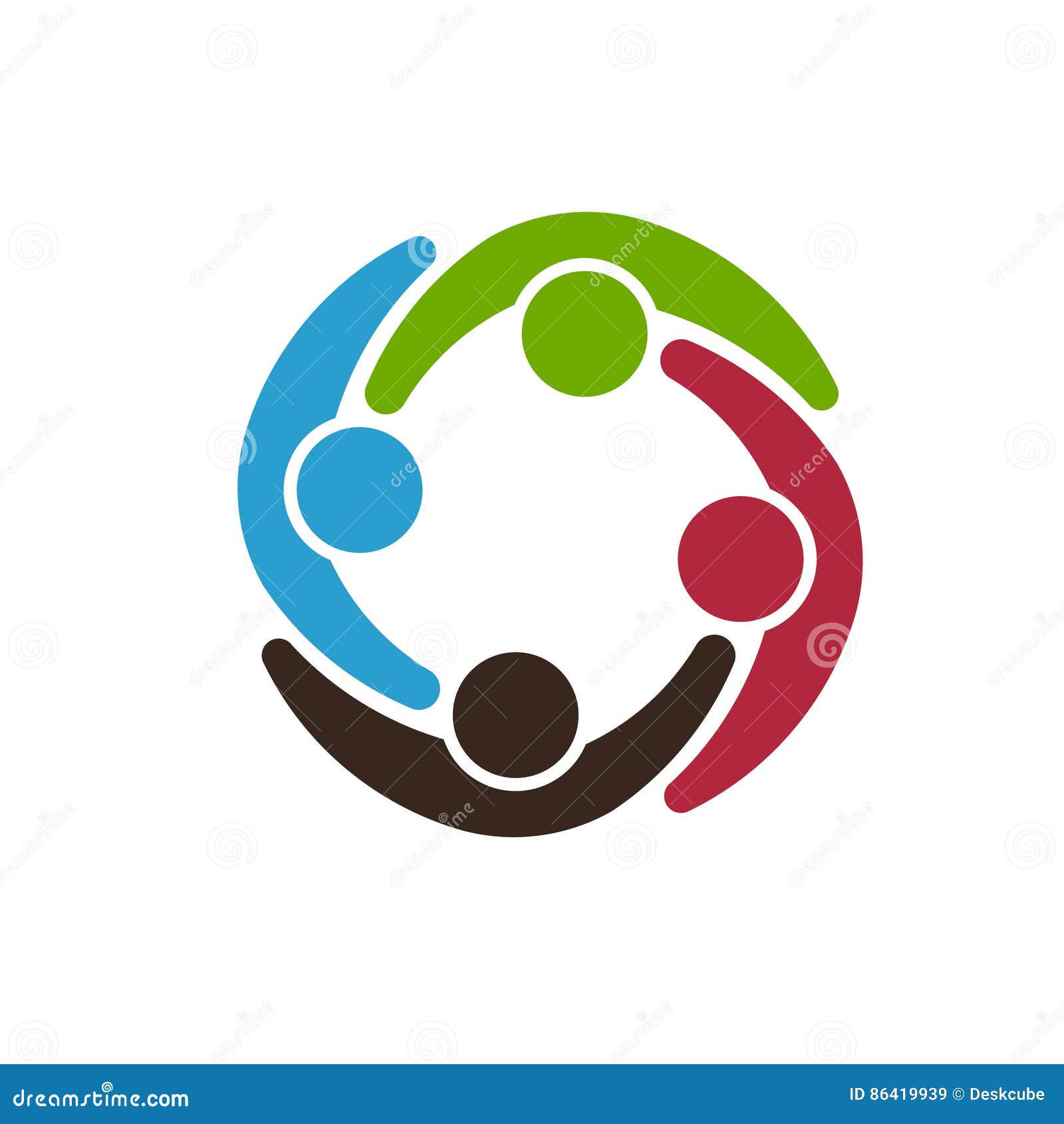 Helping People Group Graphic Illustration Stock Vector - Illustration ...