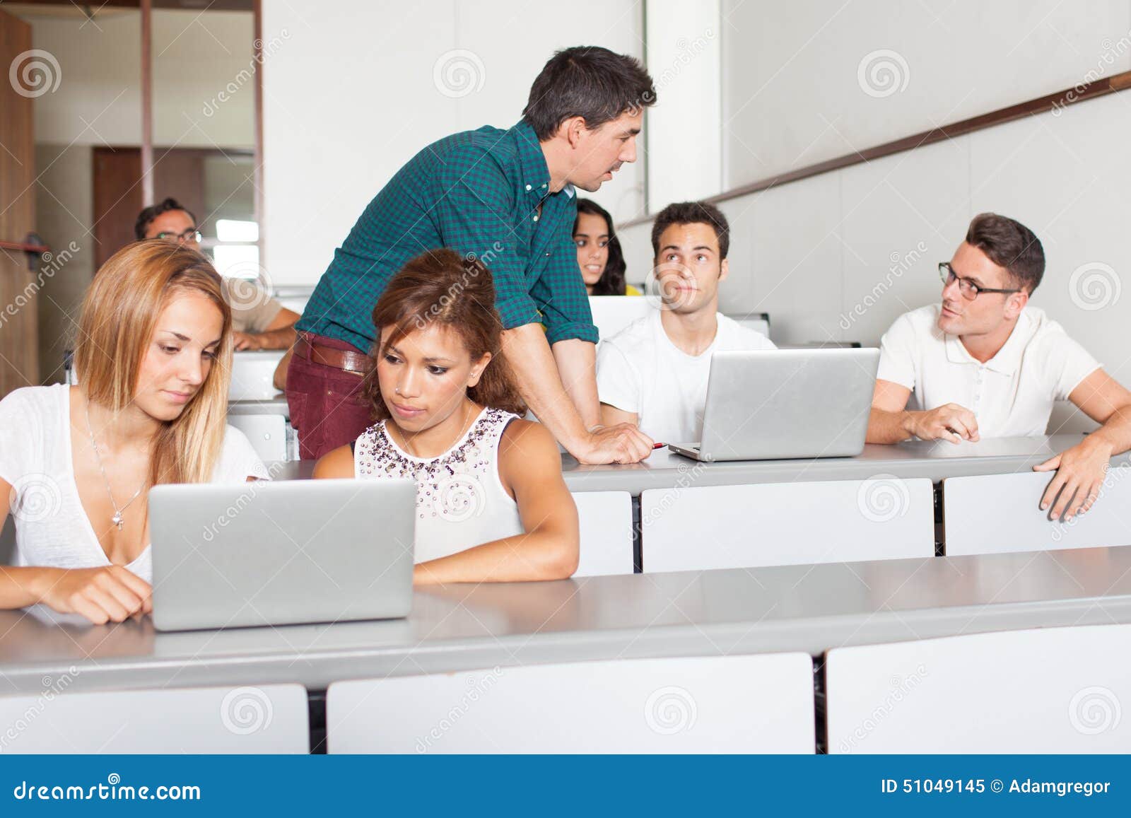 Helping professior stock image. Image of talking, professor - 51049145